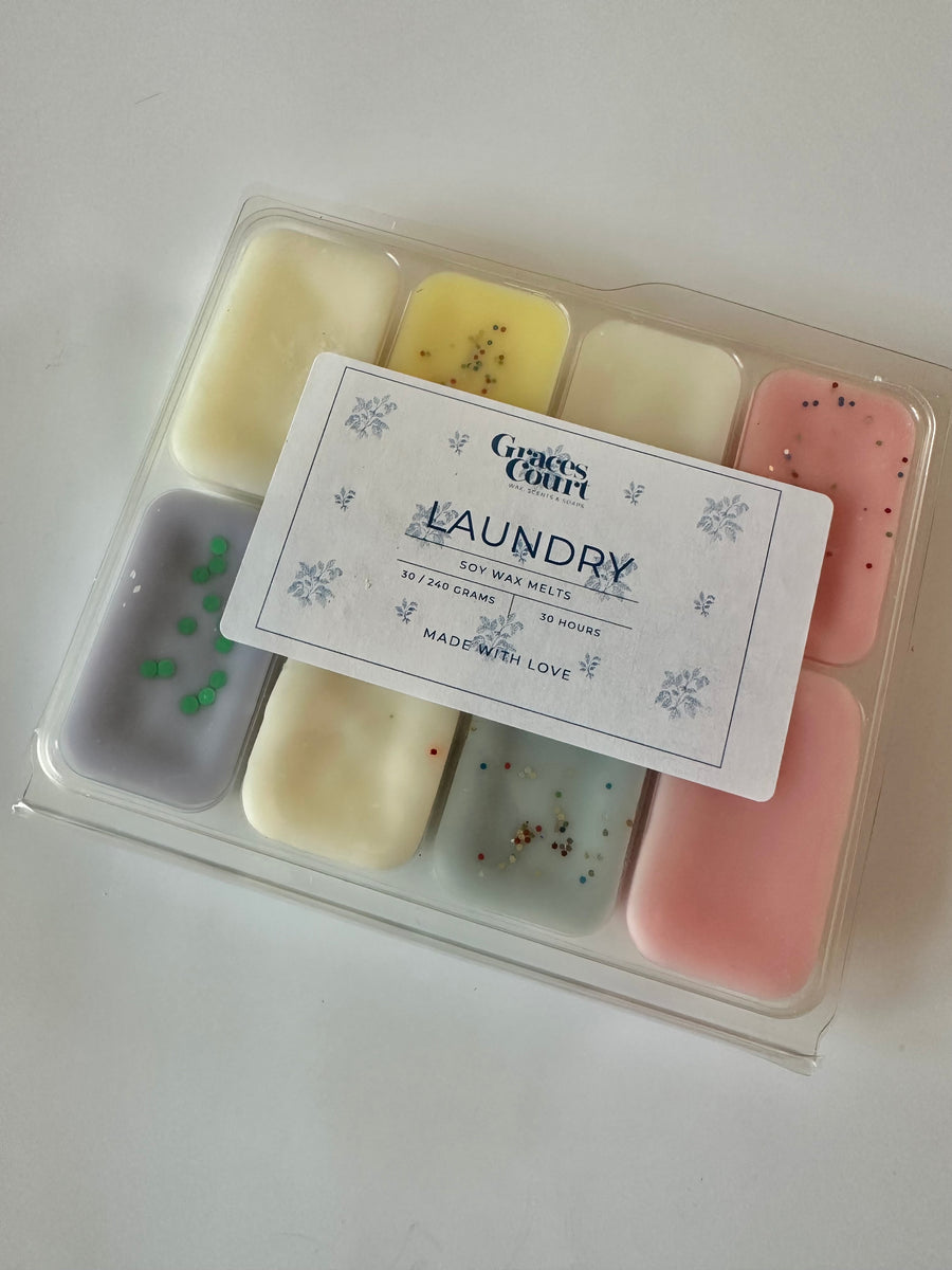 Laundry Inspired Wax Melt Sample Box | Graces court – Graces Court